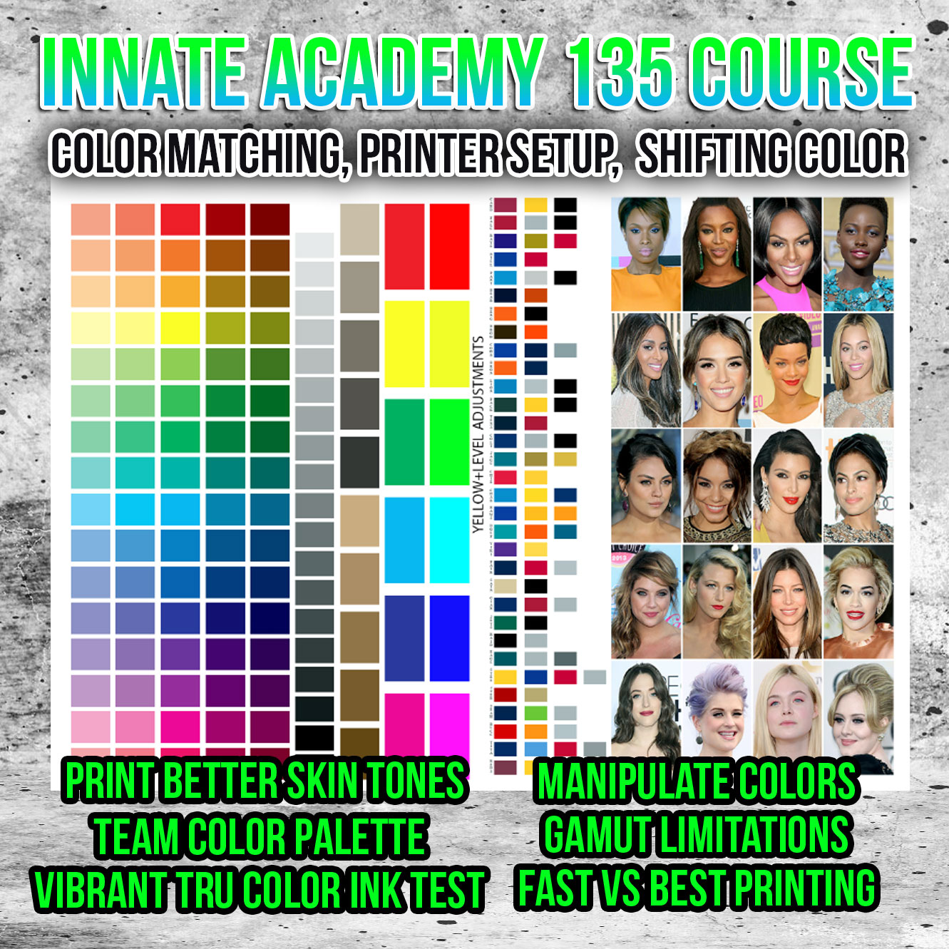 PSD-135: Tru Colors Challenge Innate Lab Academy Skin Tone Team Colors ...